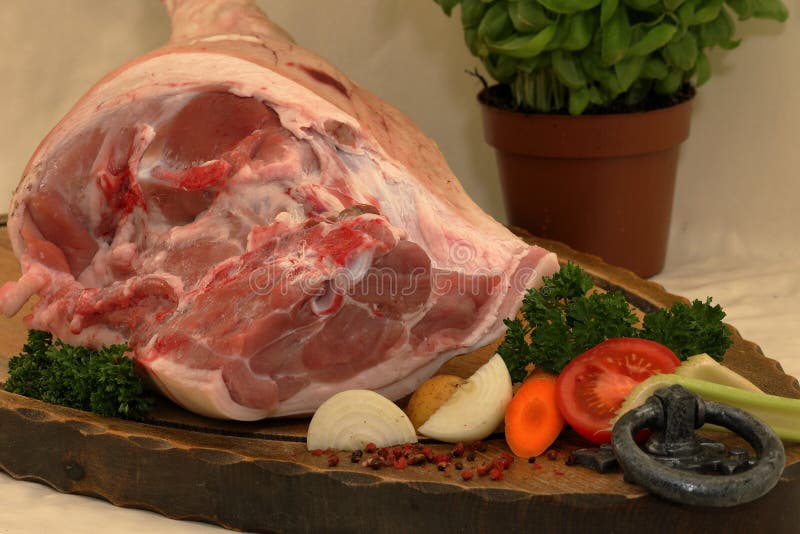 Fresh pork stock image. Image of butcher, fresh, meat - 98689563