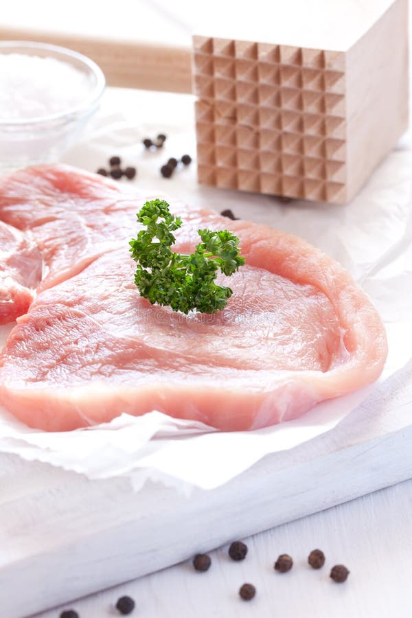 Fresh pork meat stock image. Image of lunch, cook, beef - 19185515