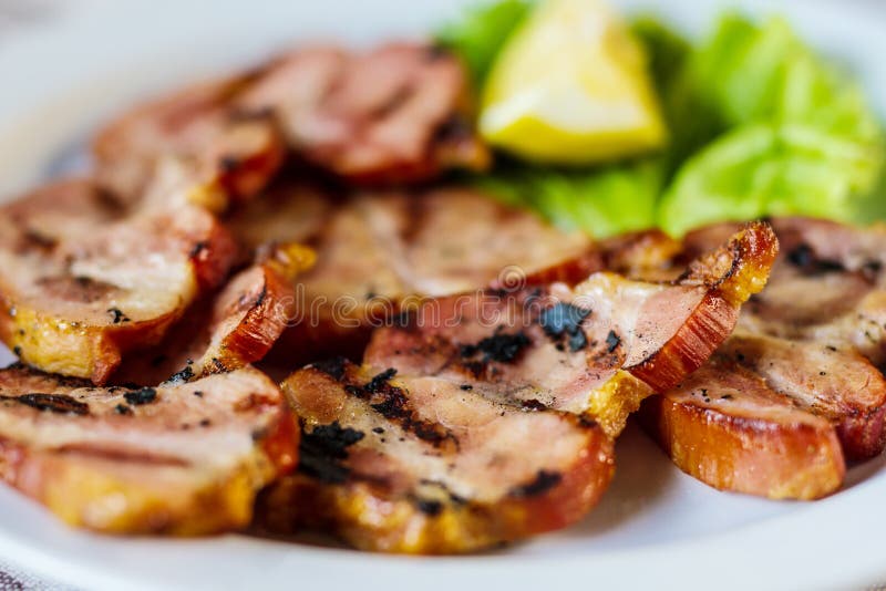 Fresh pork meat stock image. Image of pork, ingredients - 59523173