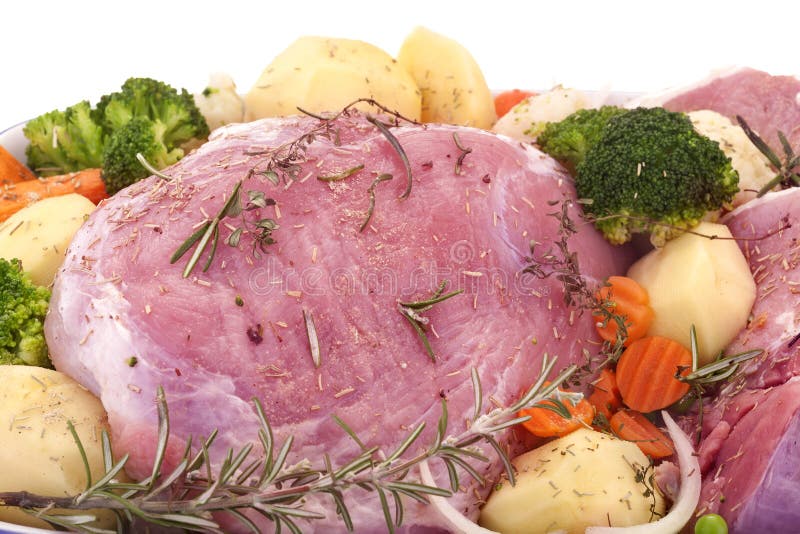 Fresh pork meat stock image. Image of meal, nourish, natural - 35965287