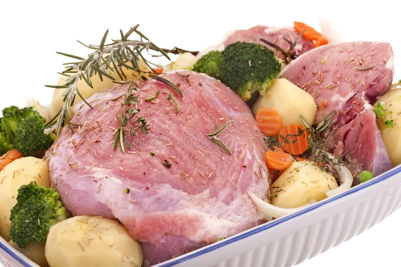 Fresh pork meat stock image. Image of organic, butcher - 35965331