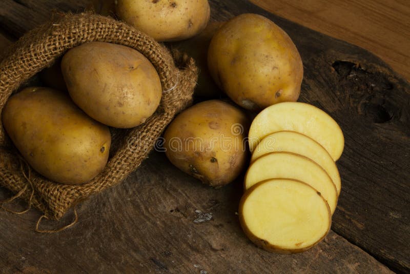 Fresh Potato at rural farm stock photo. Image of space - 91436428