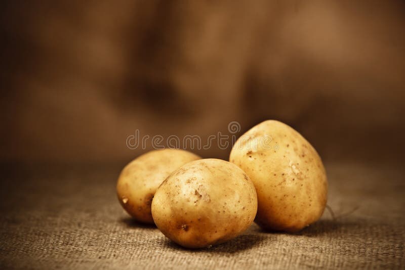 Fresh potatoes stock image. Image of healthy, nutrient - 19189529