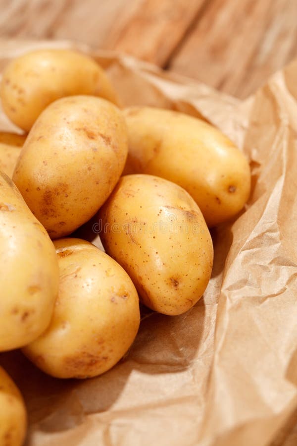 Fresh potatoes stock image. Image of vegetarian, culinary - 24665615