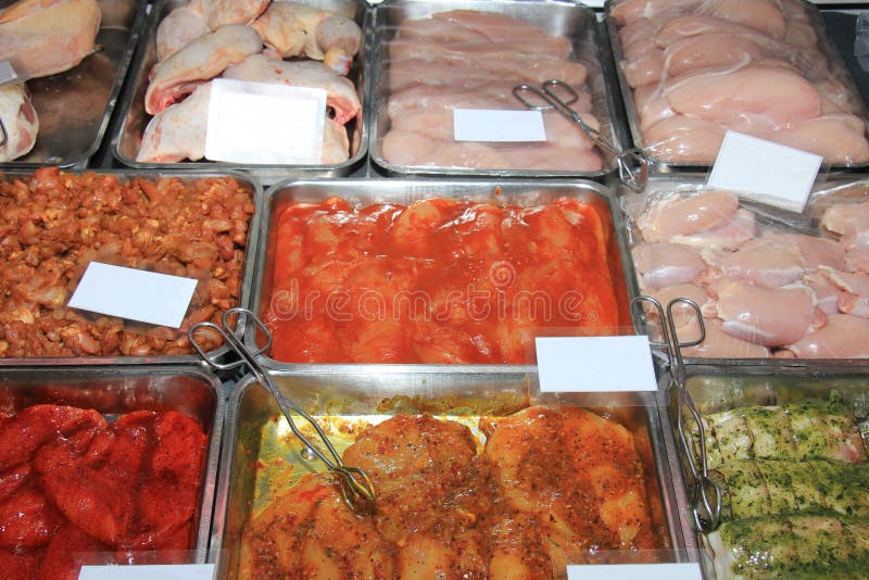 Fresh poultry products stock photo. Image of product - 76965396