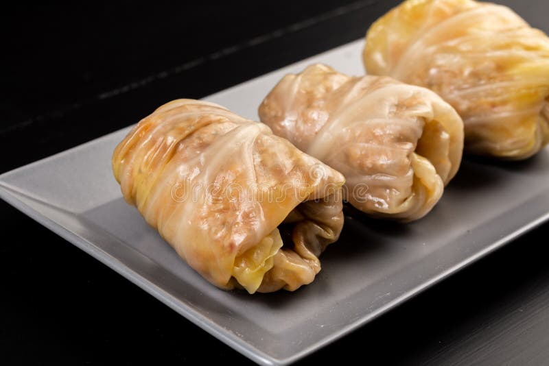 Fresh Prepared Raw Sarma Traditional Food Stock Image - Image of fresh ...