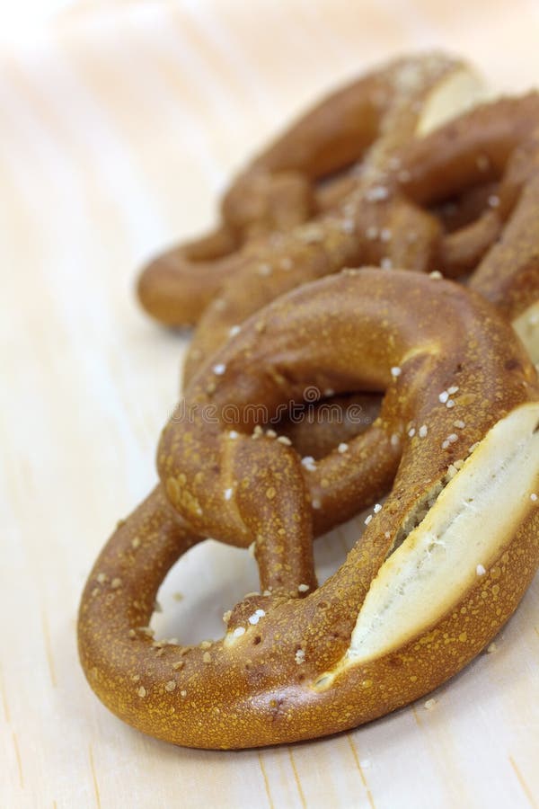 Fresh Pretzel Isolated on White Stock Image - Image of fiber, gourmet ...
