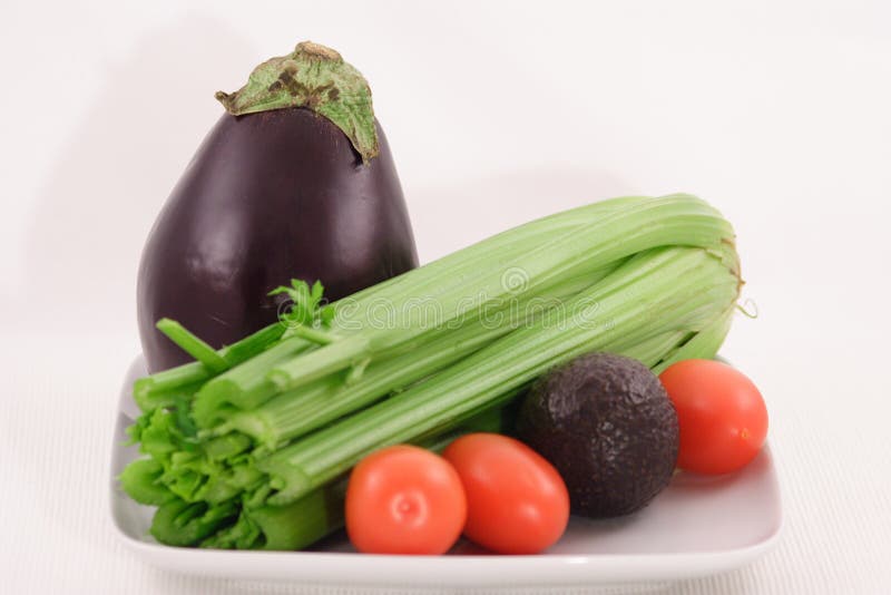 Fresh produce stock image. Image of nutrients, eggplant - 4856299