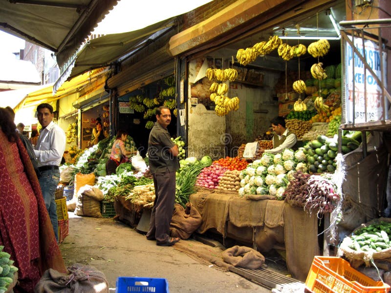 Fresh Produce Market in India Editorial Photography - Image of ...