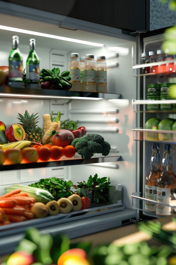 Fresh produce storage stock image. Image of generated - 382765561