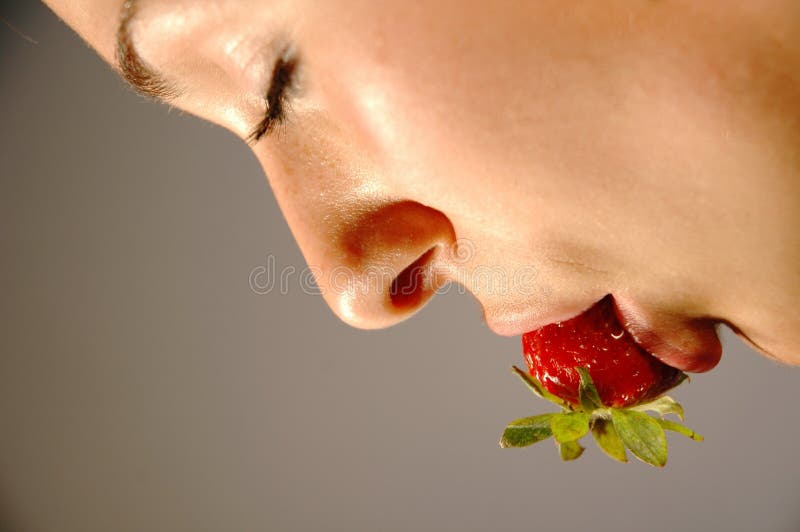 Trendy portrait stock photo. Image of hair, smile, smiling - 134390