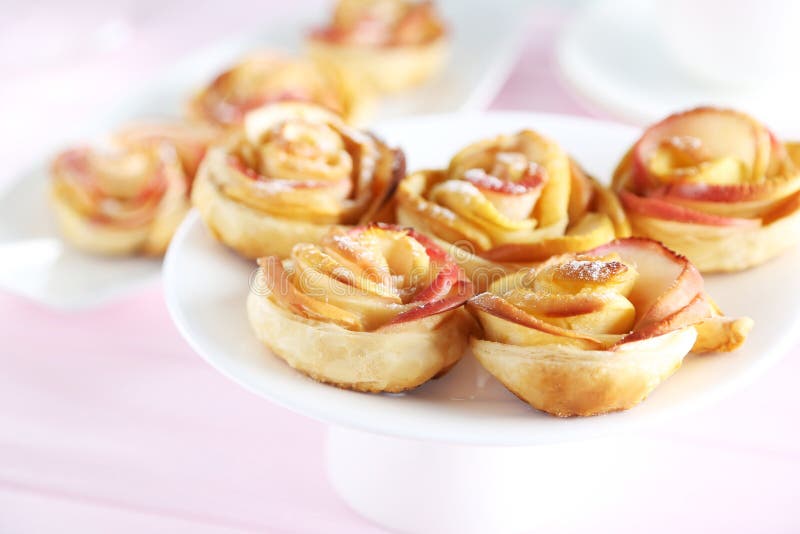 Fresh puff pastry stock photo. Image of food, brown, aromatic - 62983010