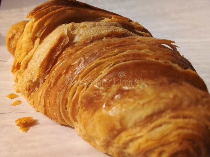Fresh Puff Pastry Baked Close Up Stock Photo - Image of puff, bread ...