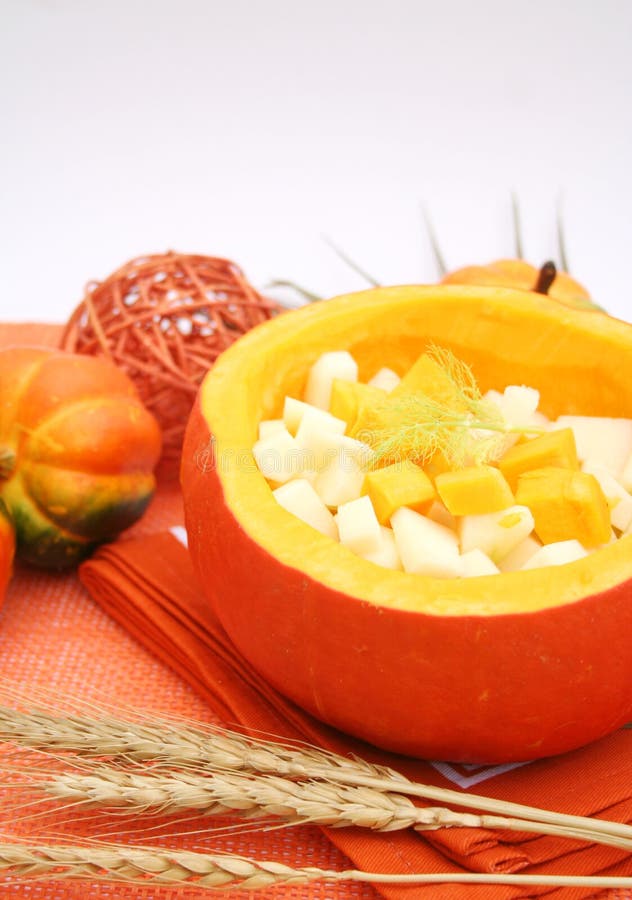 Fresh pumpkin stock photo. Image of vitamins, fruit, seeds - 11484722