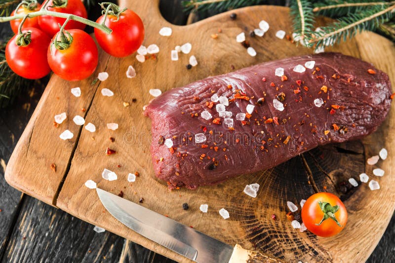 Expensive Pork Beef Steak in a Restaurant Stock Image - Image of beef ...