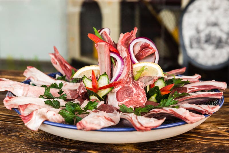 Expensive Pork Beef Steak in a Restaurant Stock Photo - Image of ...
