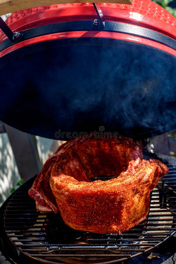 Fresh Rack of Raw Pork Spare Ribs Stock Photo - Image of butcher ...
