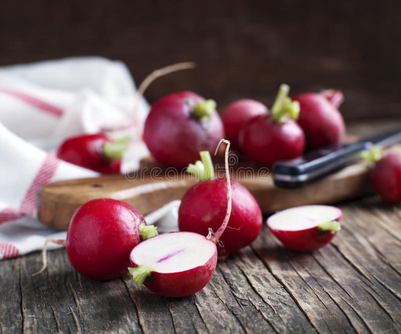 Fresh radish stock image. Image of root, close, diet - 37983497