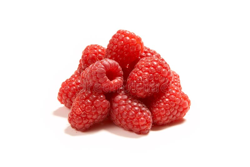 Red Raspberries stock image. Image of food, progeny, closeups - 18713