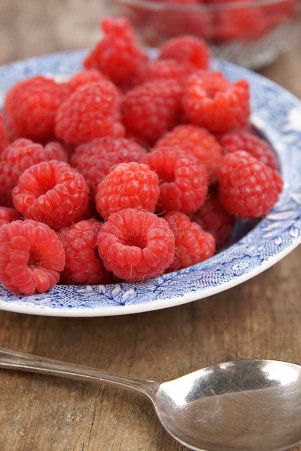Fresh raspberries stock photo. Image of fruit, vintage - 33162996