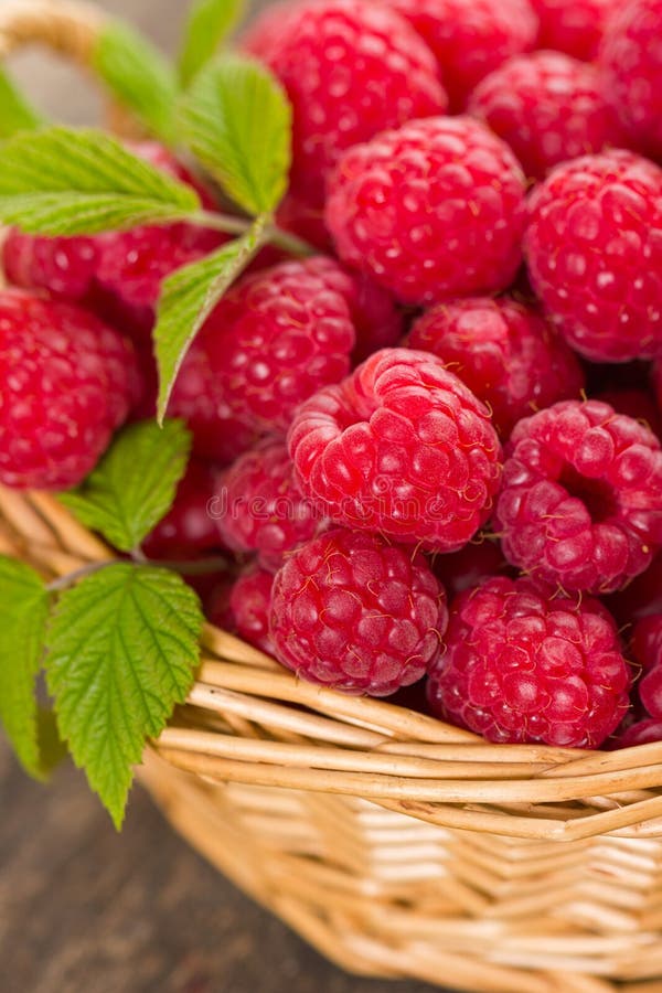 Fresh raspberry stock image. Image of basket, dessert - 38573575