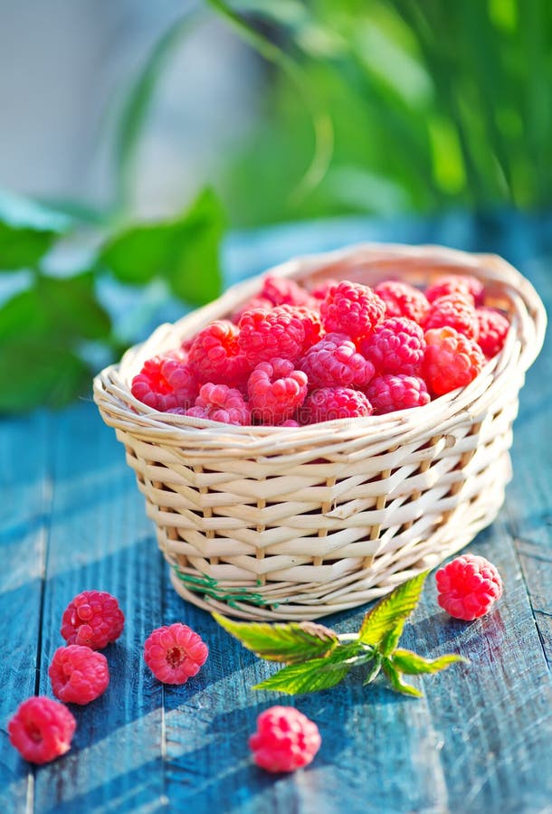 Fresh raspberry stock image. Image of healthy, gardening - 57644255