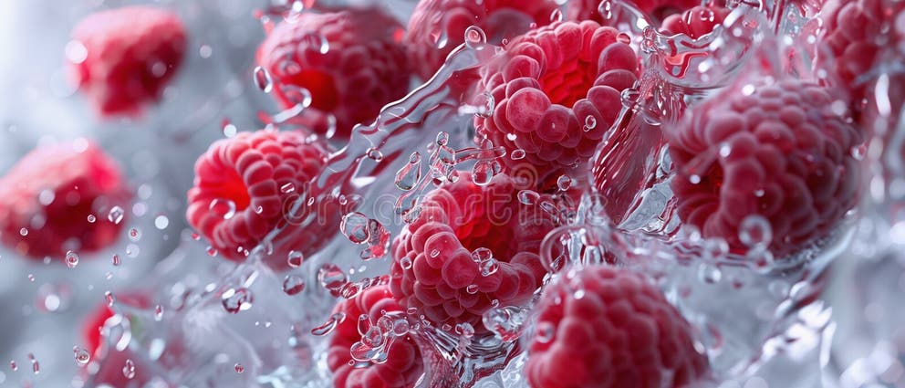Floating Raspberry Stock Illustrations – 223 Floating Raspberry Stock ...