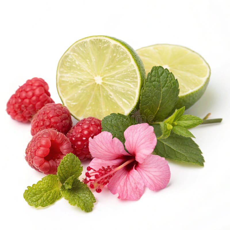 Lime and Mint Ice Cream. Illustration AI Generative Stock Illustration ...