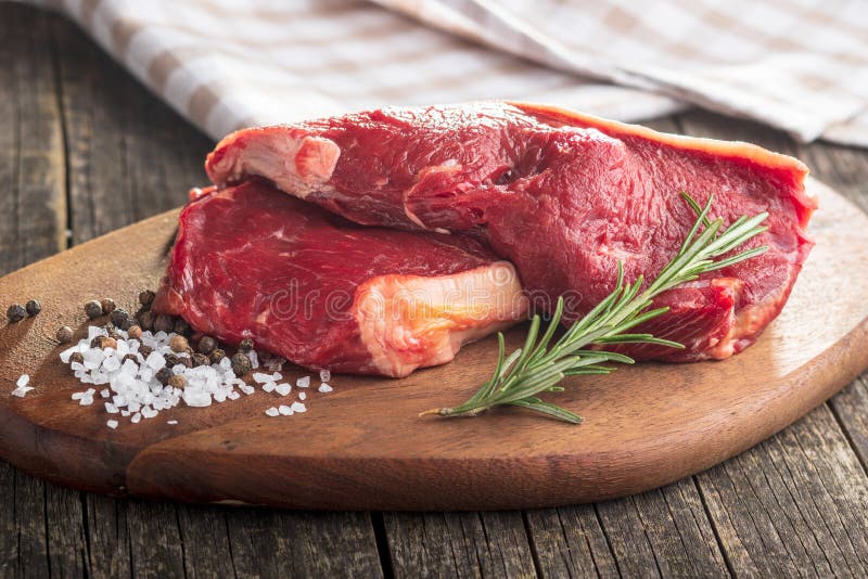 Fresh raw beef meat. stock photo. Image of ingredient - 114731826