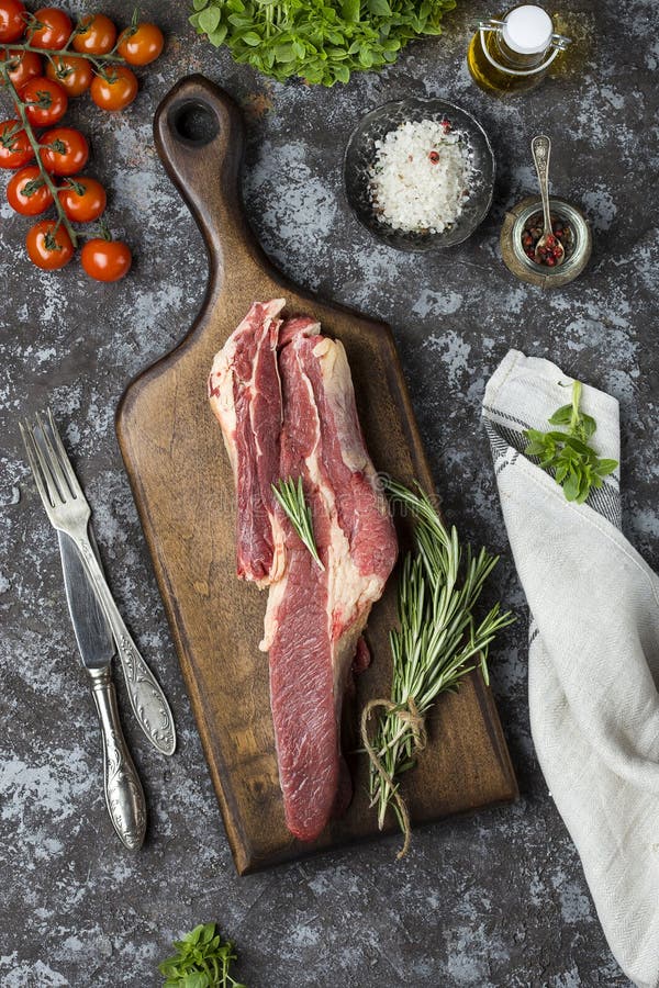 Fresh raw beef meat stock photo. Image of blood, beefsteak - 114975062