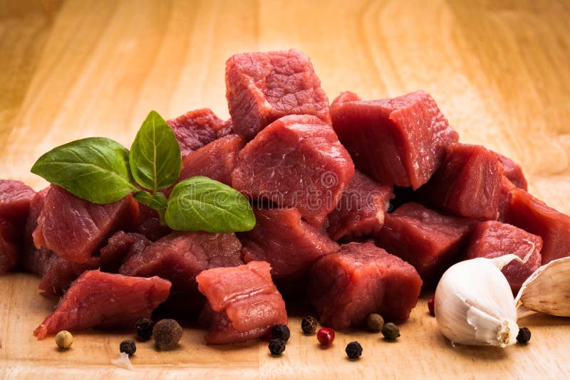 Fresh raw beef stock photo. Image of board, beefsteak - 36652812