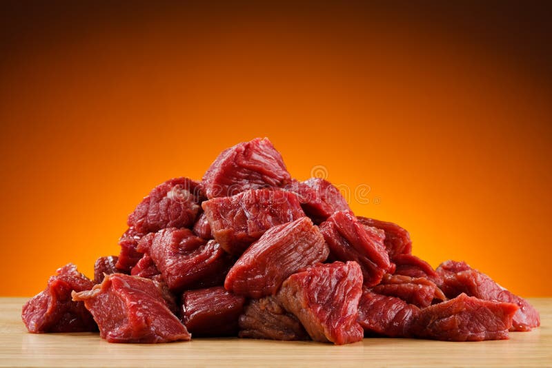 Fresh raw beef stock image. Image of fillet, beef, chops - 53901693