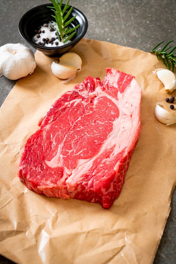 Fresh raw beef steak stock image. Image of food, beef - 161323171