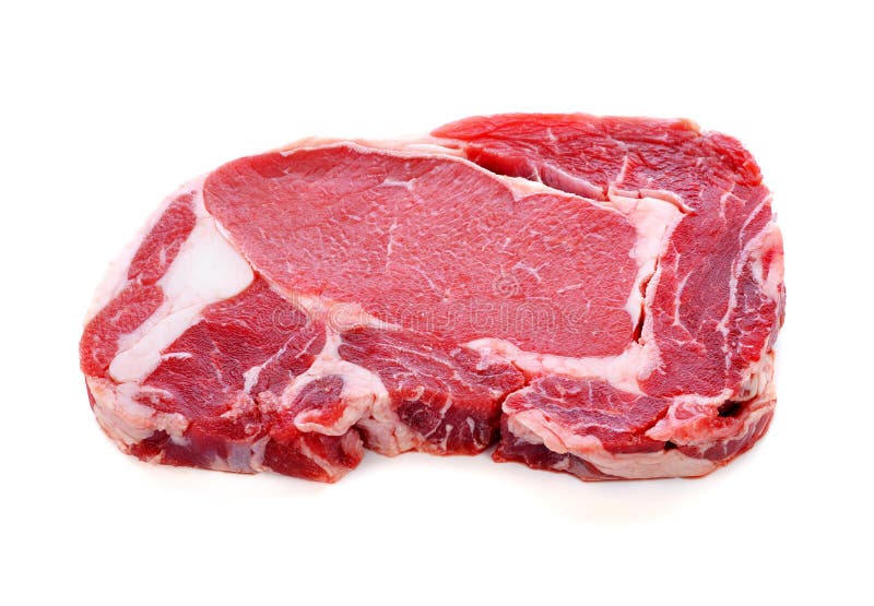 Fresh raw beef steak stock photo. Image of angus, rump - 71106784