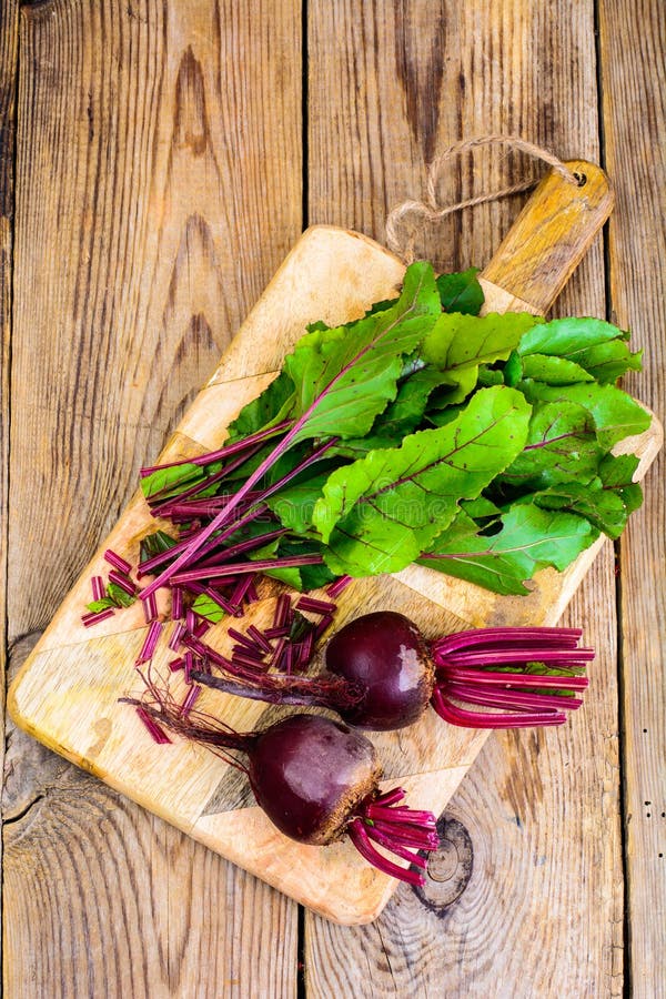 Fresh Raw Beetroot, Sliced on Kitchen Cutting Board Stock Photo - Image ...
