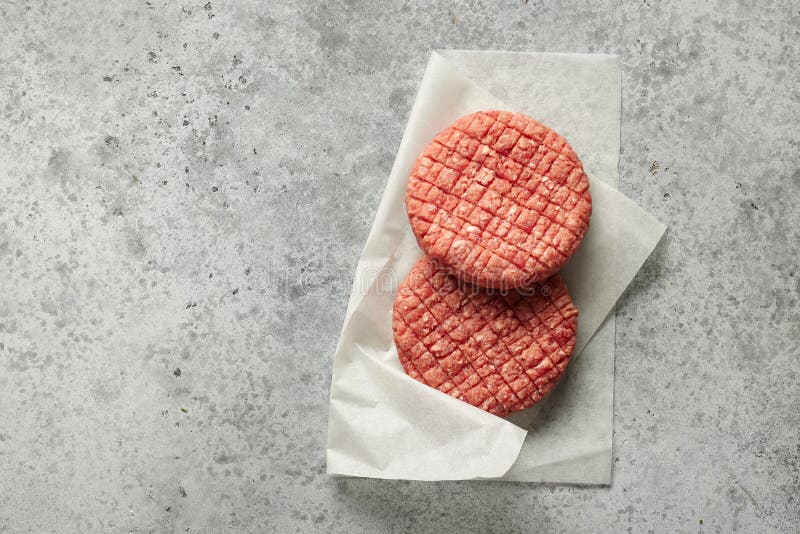 Fresh raw burger meat stock image. Image of beefsteak - 349172247