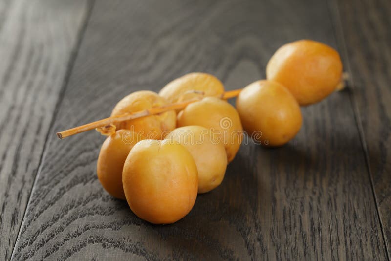 Fresh raw dates on table stock photo. Image of golden - 47077848