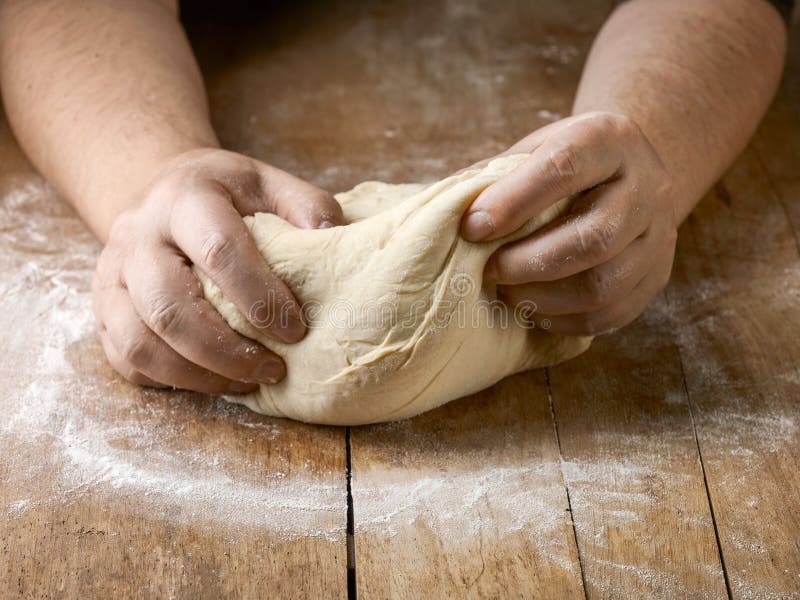 Fresh raw dough stock photo. Image of food, ingredient - 81312252