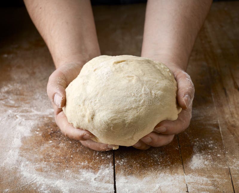 Fresh raw dough stock photo. Image of cook, dough, pastry - 81312372