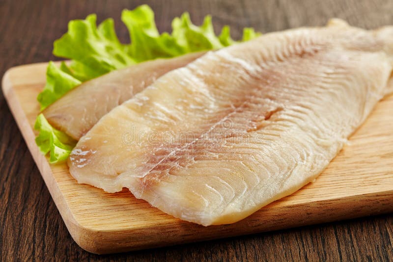 Fresh prepared fish fillet stock photo. Image of cold - 31396722
