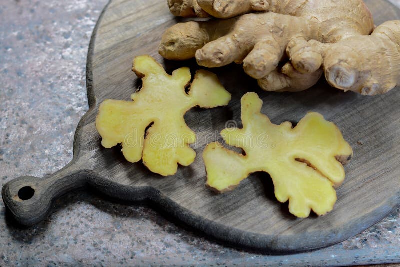 Fresh Raw Ginger Root from China Close Up Stock Photo - Image of ...