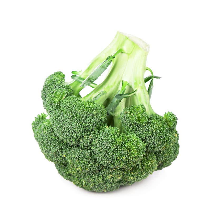Fresh, Raw, Green Broccoli Pieces Stock Photo - Image of cook, eating ...