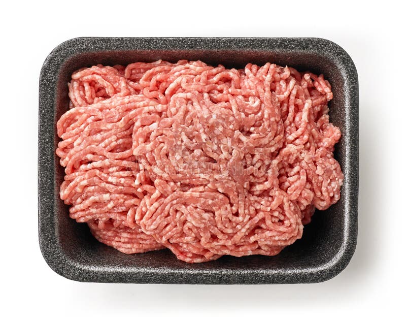 Raw Ground Pork stock image. Image of groceries, fresh - 27597477