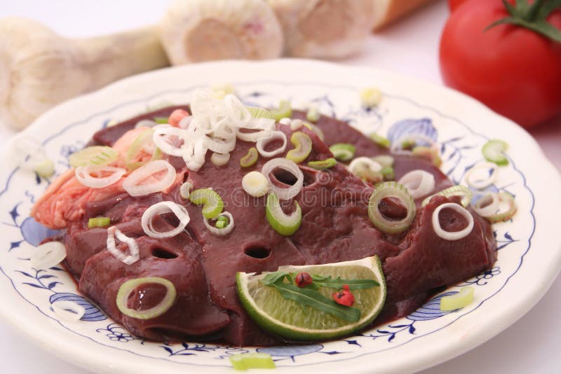 Fresh raw liver stock image. Image of bovine, beef, fresh - 37538731