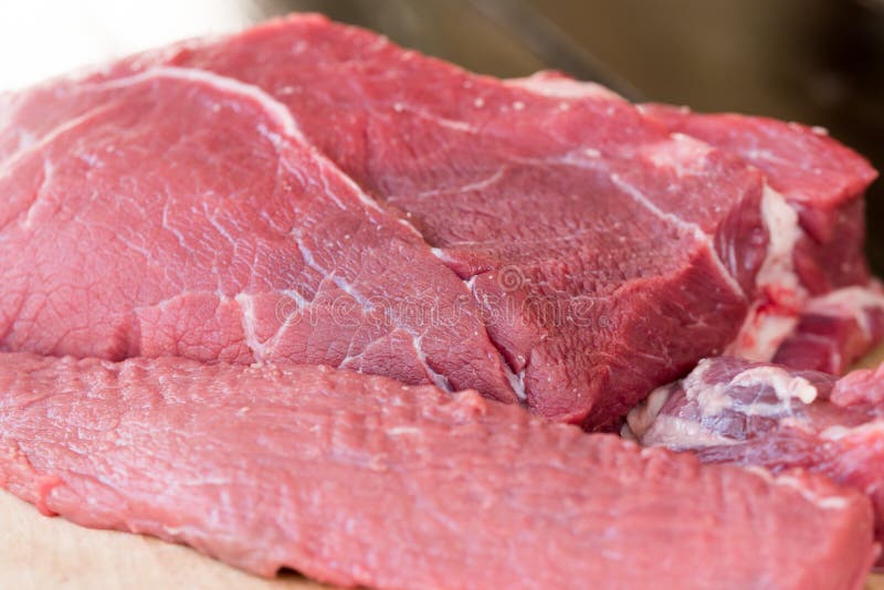 Fresh Raw Meat stock photo. Image of closeup, pork, cooking - 140455202