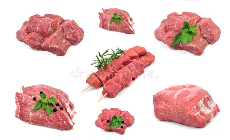 Raw Meat Product Sampler stock image. Image of ground - 23941853