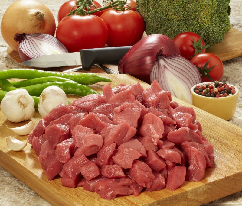 Meat Cutting the stock photo. Image of food, preparing - 80619458