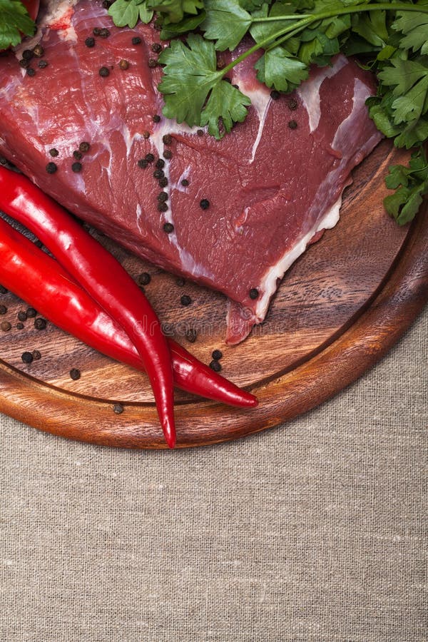 Fresh raw meat stock image. Image of foodstuff, prepare - 40825549