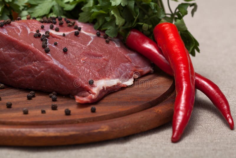 Fresh raw meat stock image. Image of healthy, beefsteak - 40825407
