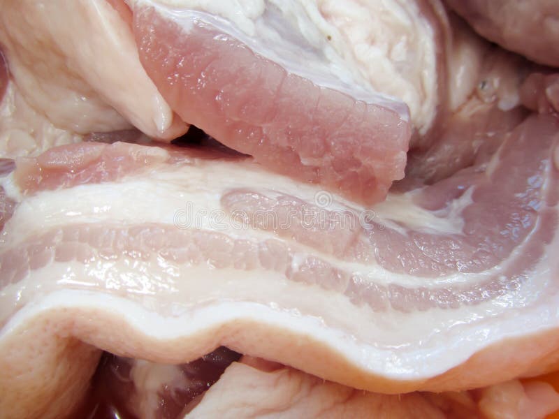 Fresh raw pork stock image. Image of cooking, ingredient - 80678009